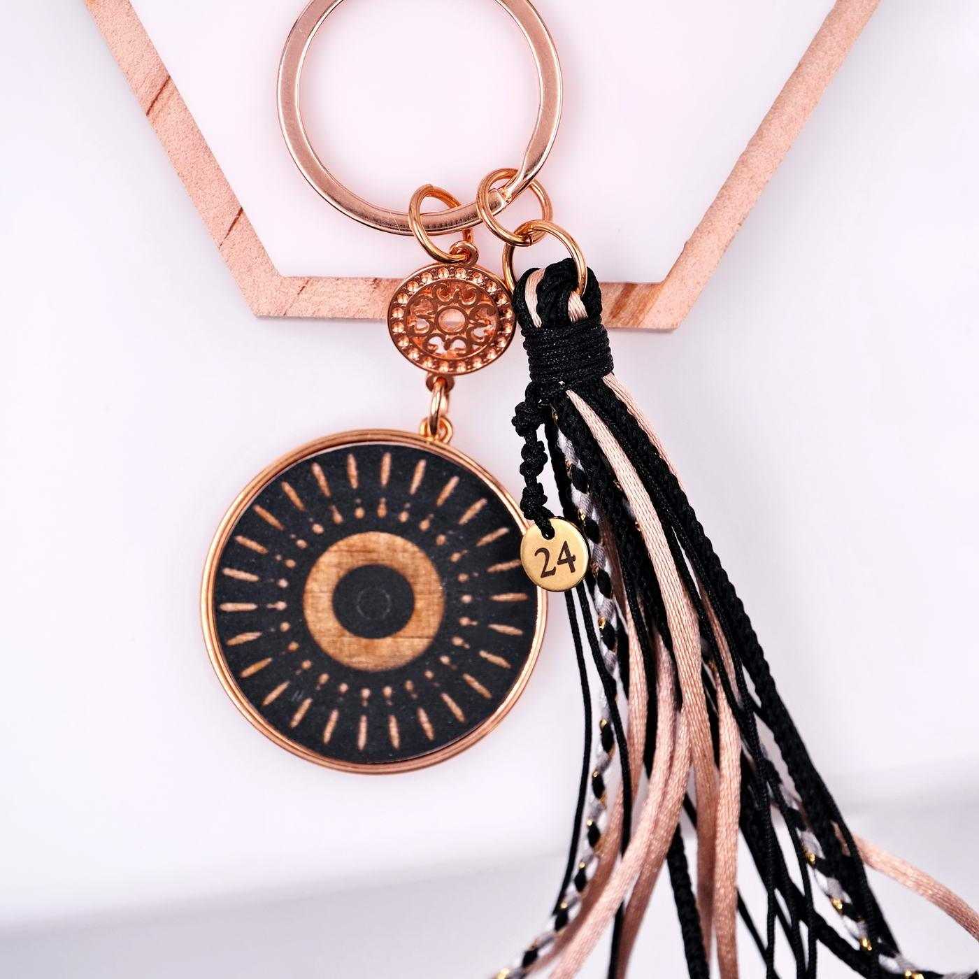 Lucky Keychain 2025 Rose Gold